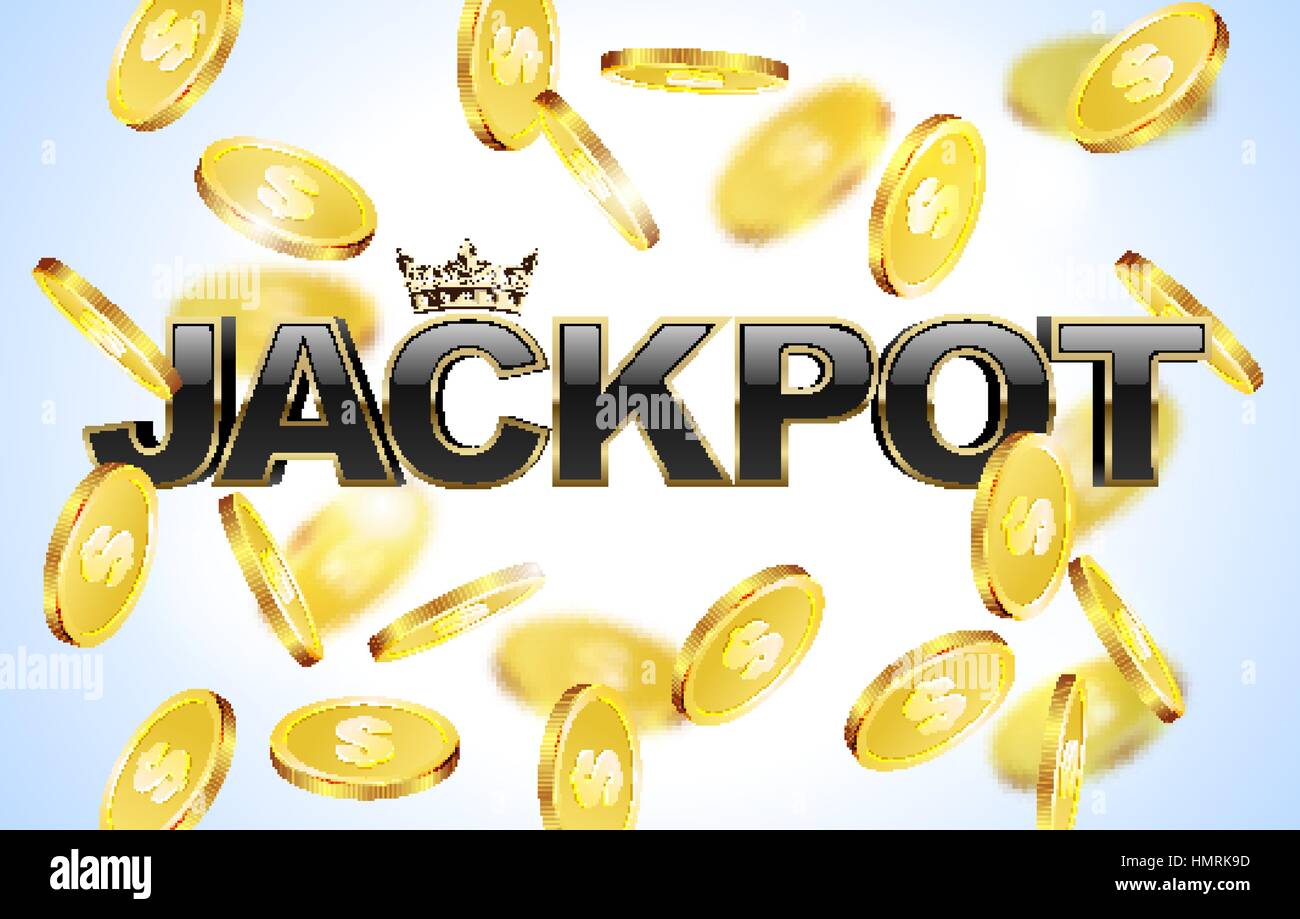 Falling golden coins vector hi-res stock photography and images - Alamy