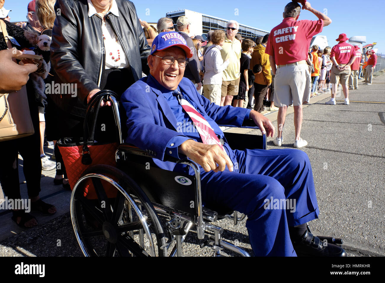 Palm Springs, USA. 4th Feb, 2017. Tuskegee Airman Lt. Col. Bob Friend ...