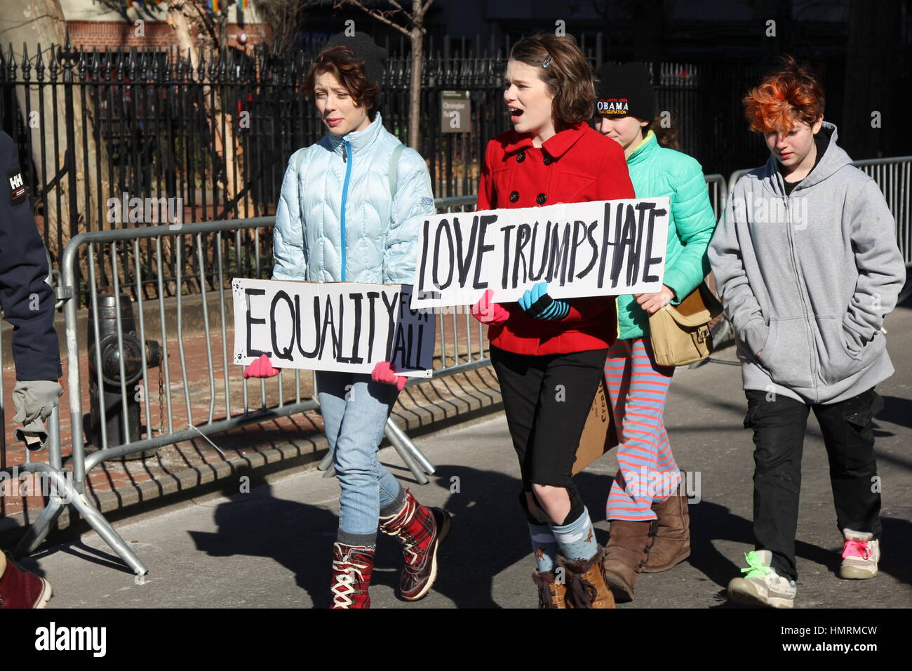 LGBT Solidarity Rally At Stonewall, New York USA Stock Photo - Alamy