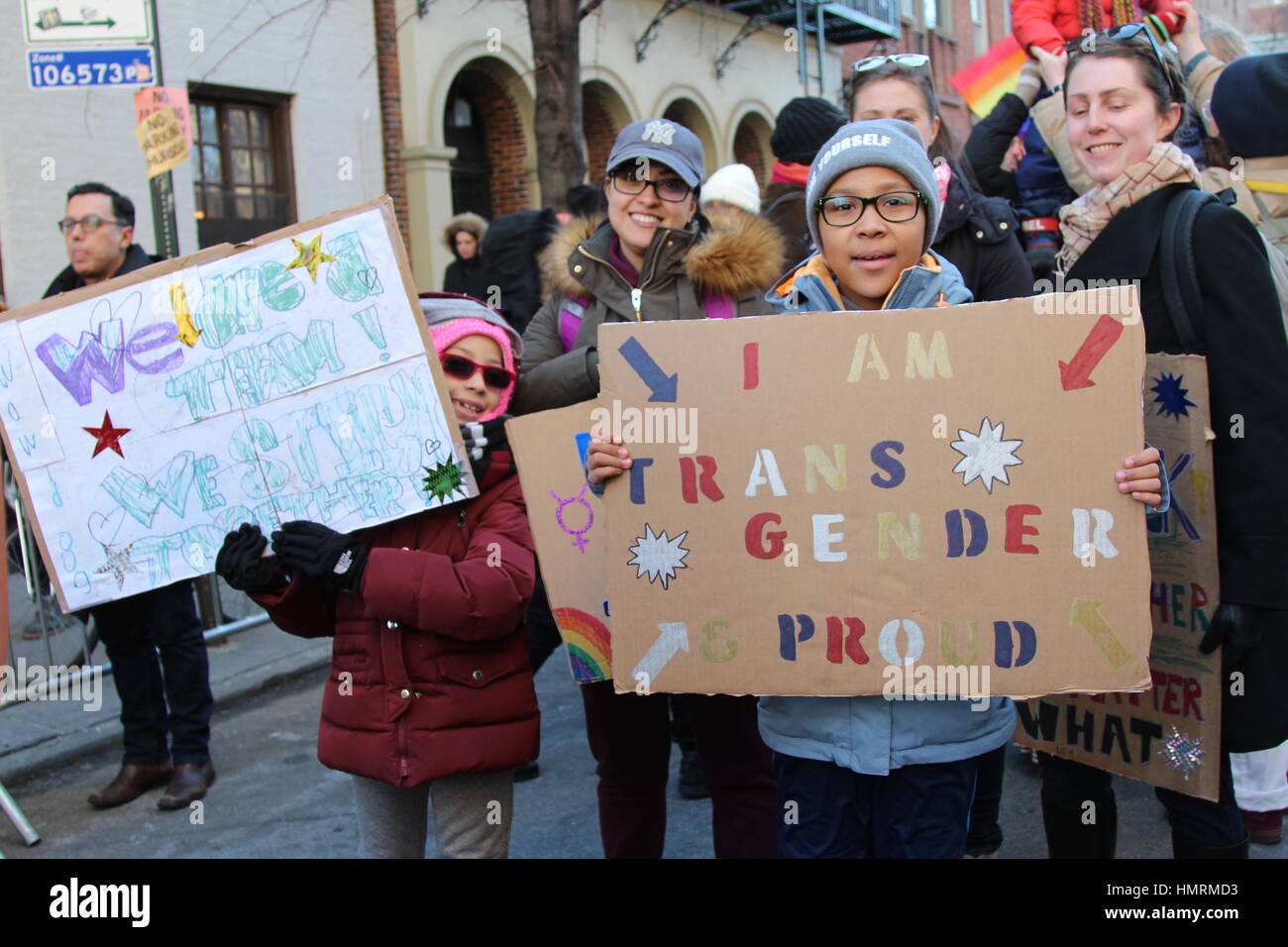 LGBT Solidarity Rally At Stonewall, New York USA Stock Photo - Alamy