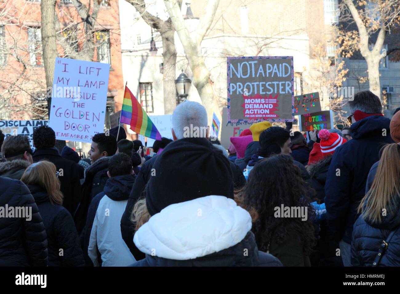 LGBT Solidarity Rally At Stonewall, New York USA Stock Photo - Alamy