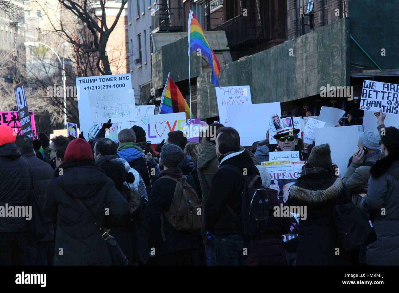 LGBT Solidarity Rally At Stonewall, New York USA Stock Photo - Alamy