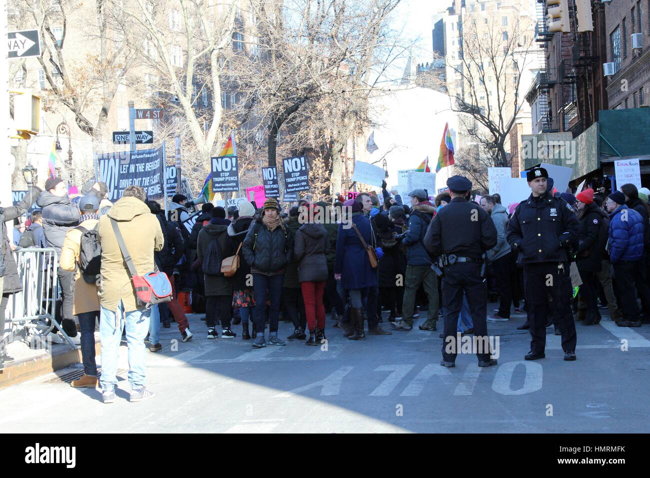 LGBT Solidarity Rally At Stonewall, New York USA Stock Photo - Alamy
