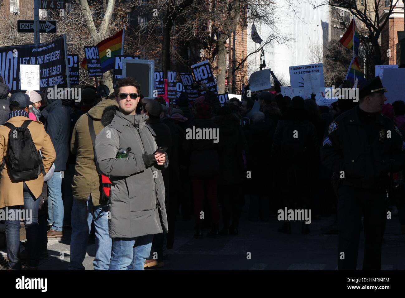 LGBT Solidarity Rally At Stonewall, New York USA Stock Photo - Alamy