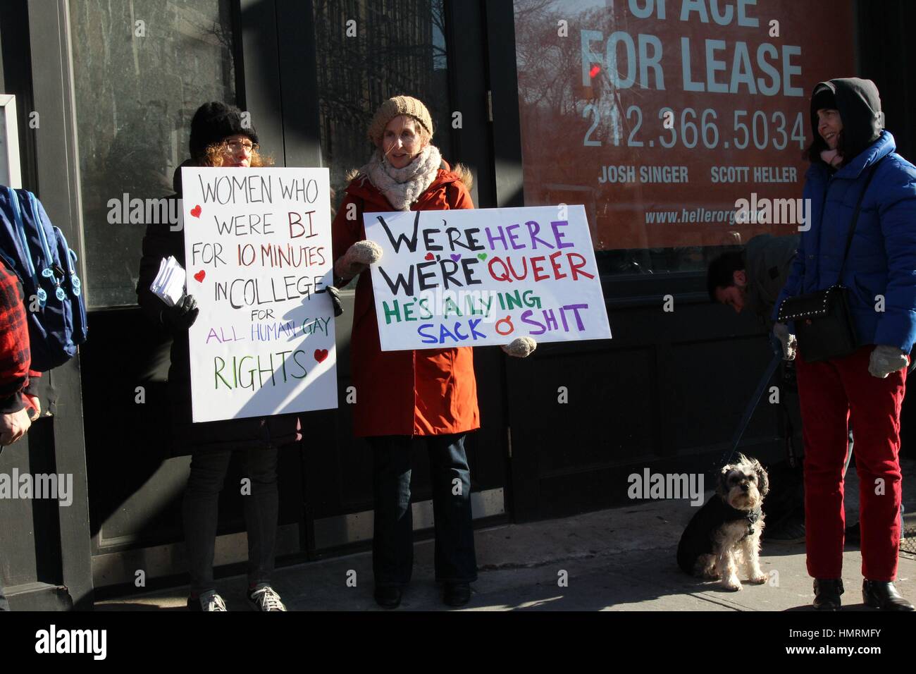 LGBT Solidarity Rally At Stonewall, New York USA Stock Photo - Alamy