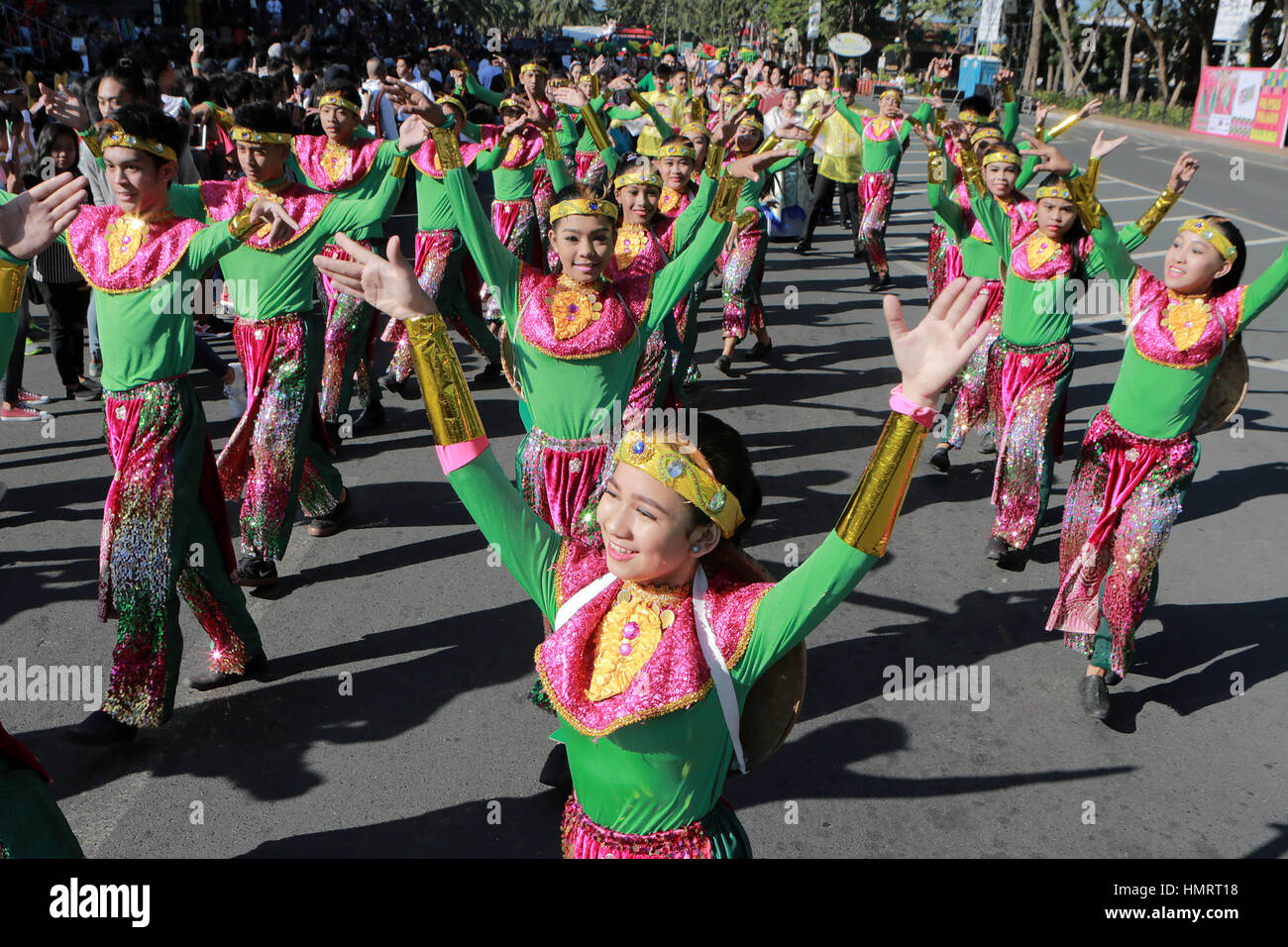 Pasay City, The Philippines. 05th Feb, 2017. Dancers perform during the ...