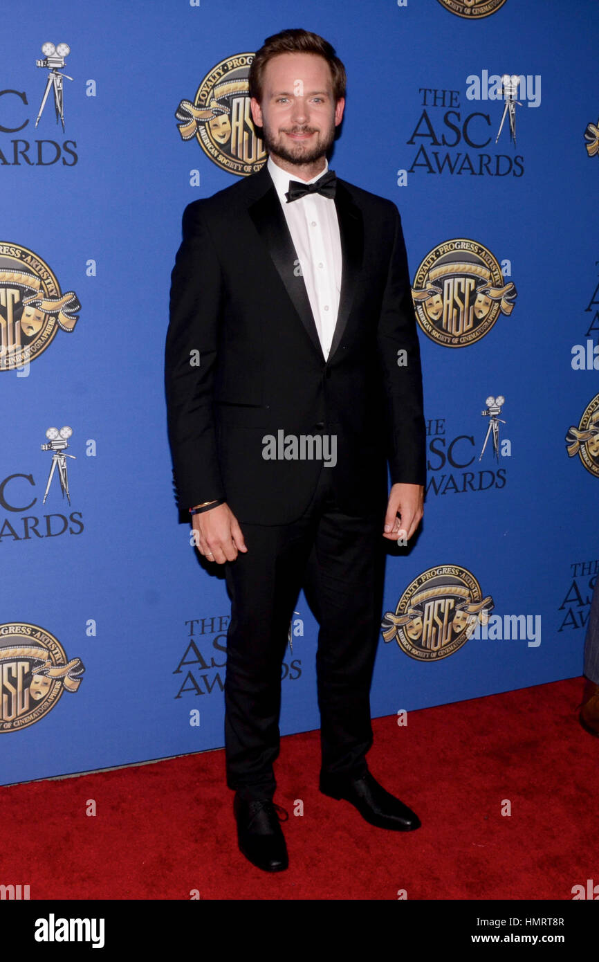Los Angeles, USA. 4th Feb, 2017. Patrick Adams attends the 31st Annual ...