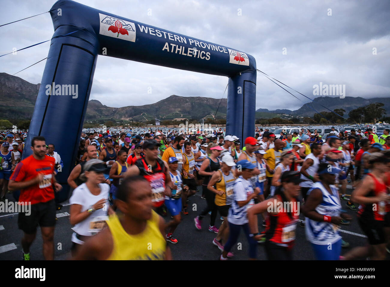 Local track and field athletics meeting in Parow, Cape Town, South ...