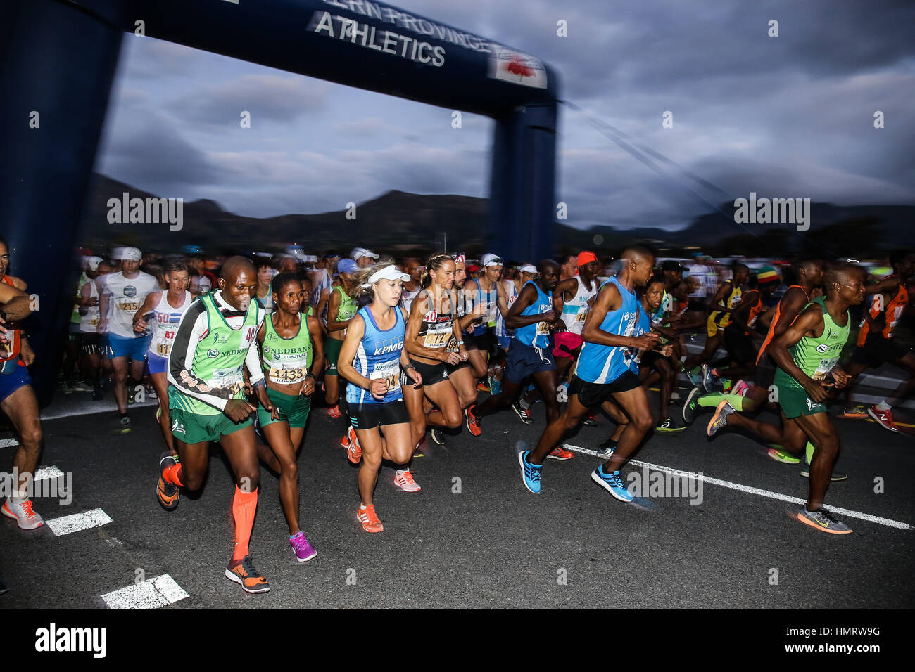 Local track and field athletics meeting in Parow, Cape Town, South ...