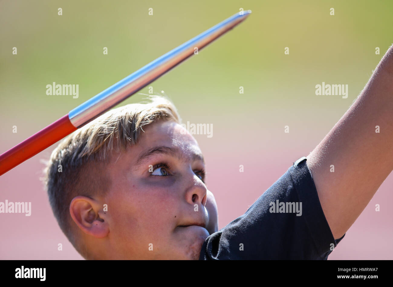 Local track and field athletics meeting in Parow, Cape Town, South ...