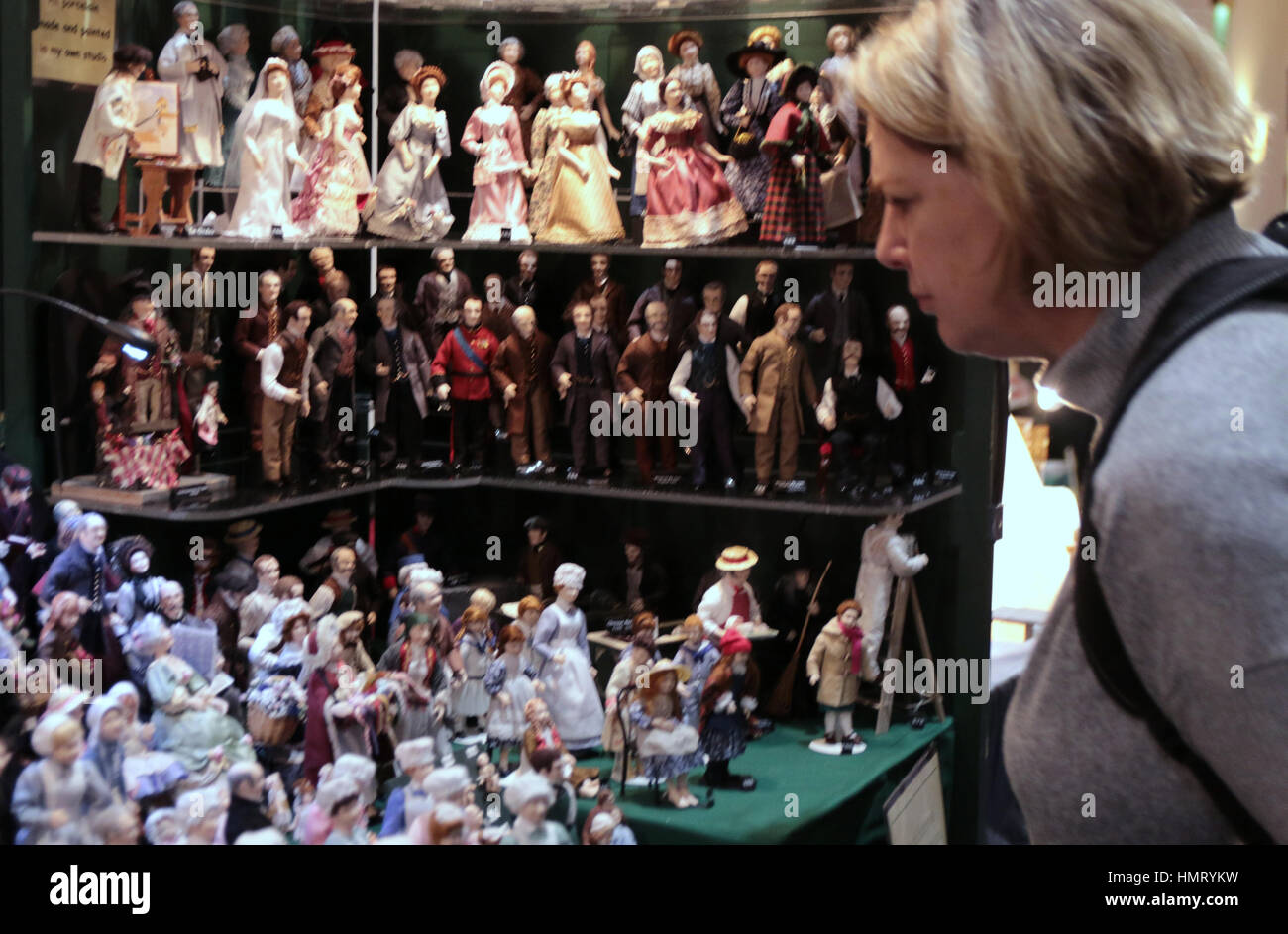 London, UK 5th Feb, 2017. Established in 1985 the Kensington Dollshouse ...