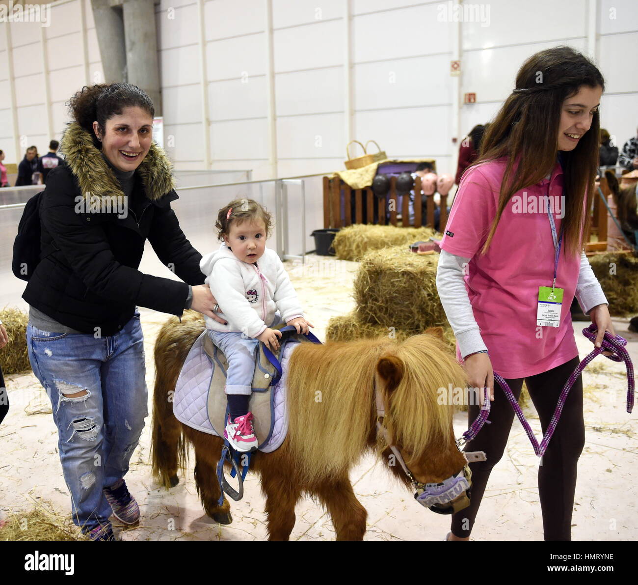Lisbon, Portugal. 5th Feb, 2017. People visit the Portuguese Pet Show ...