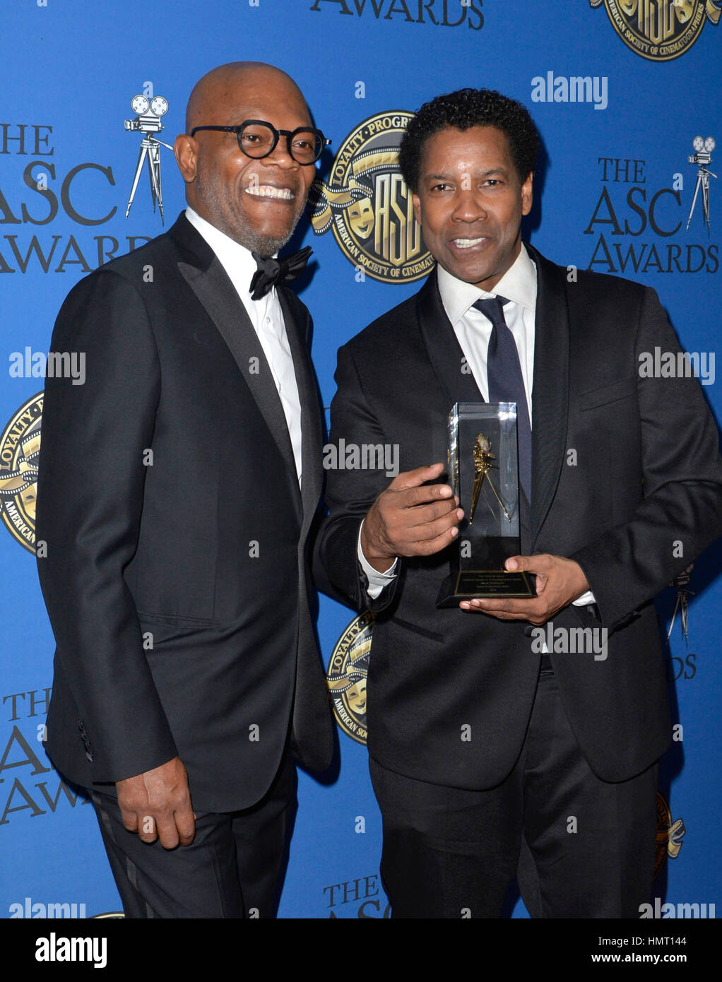 Hollywood, California, USA. 4th Feb, 2017. Samuel L. Jackson, Denzel ...