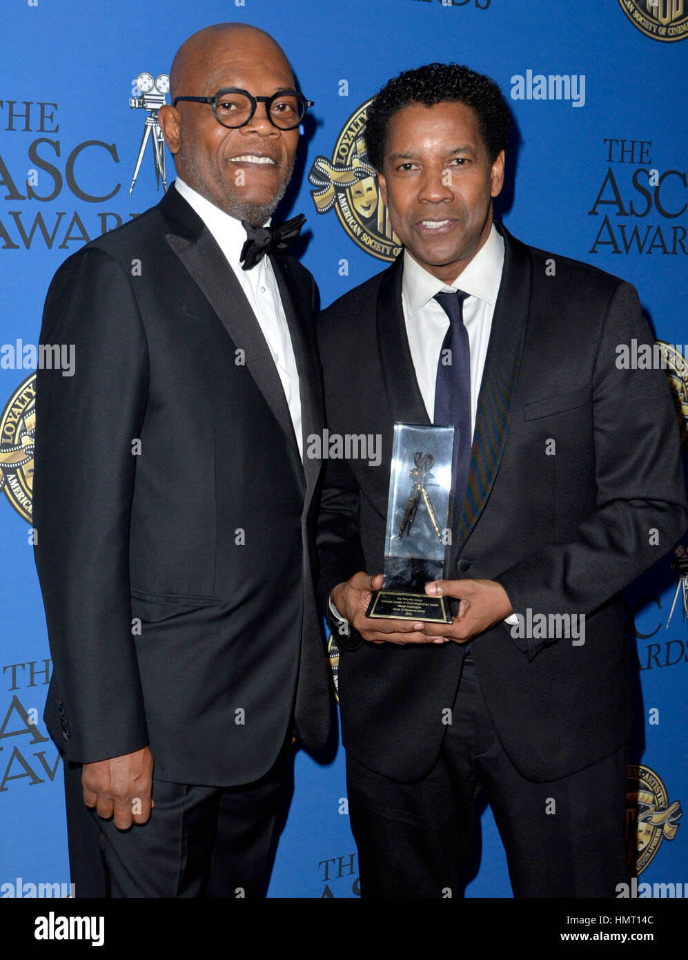 Hollywood, California, USA. 4th Feb, 2017. Samuel L. Jackson, Denzel ...
