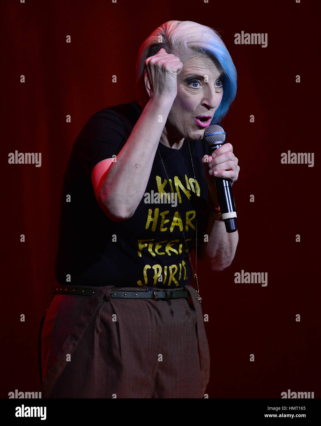 Hollywood, Florida, USA. 04th Feb, 2017. Comedian Lisa Lampanelli ...