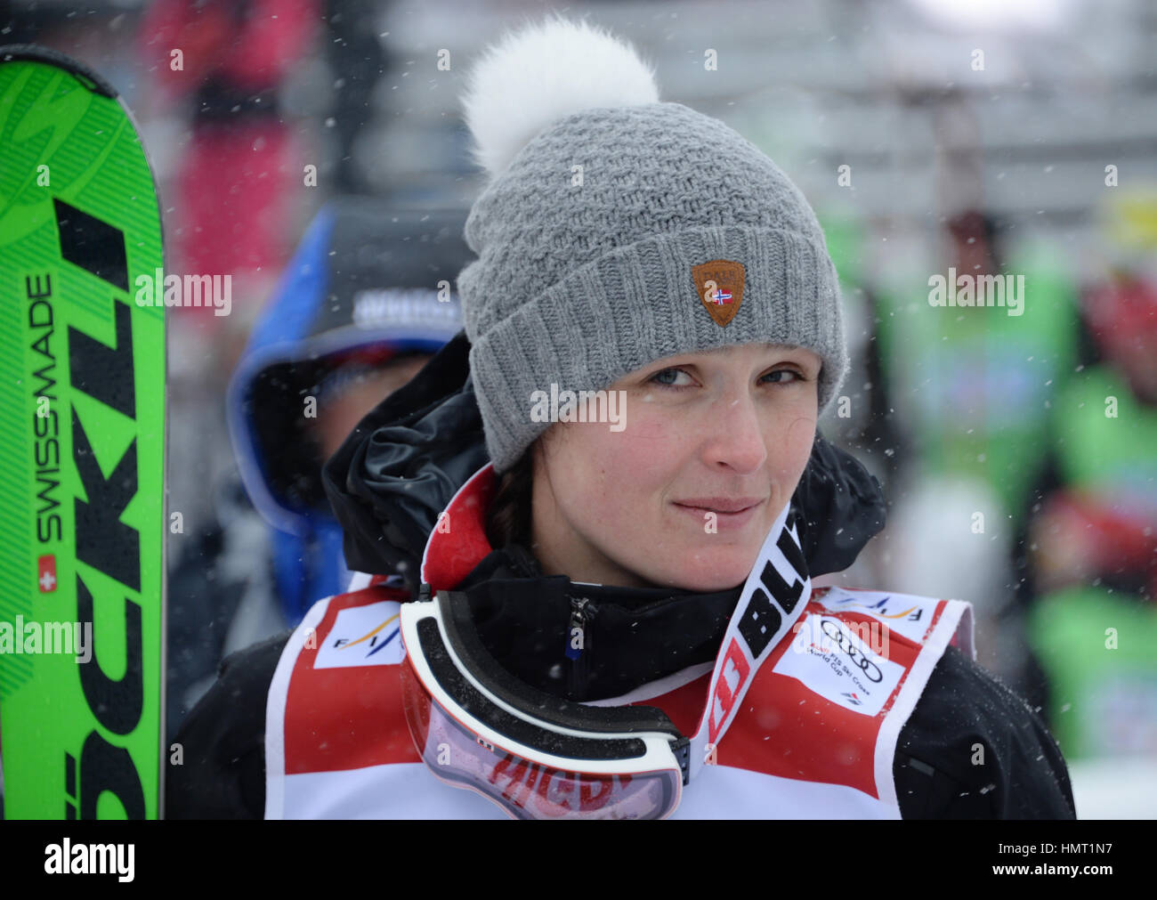 Feldberg, Germany. 5th Feb, 2017. The leading athlete at the World Cup ...