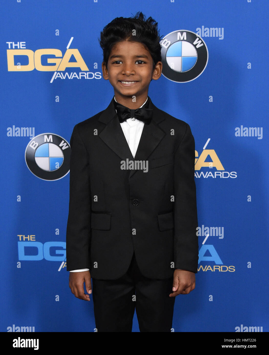 Beverly Hills, California, USA. 4th Feb, 2017. Sunny Pawar arrives for ...