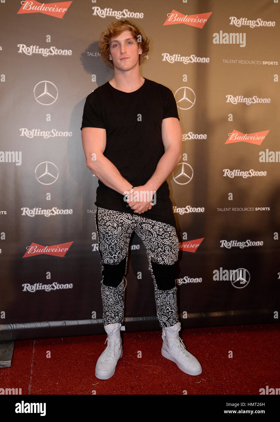 Houston, TX, USA. 04th Feb, 2017. Logan Paul at Rolling Stone Live ...