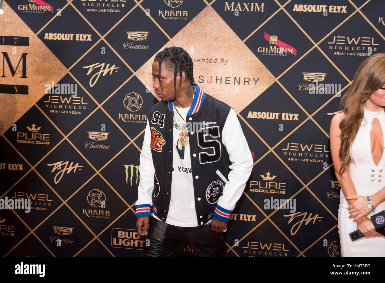 Travis scott attends red carpet hi-res stock photography and images - Alamy