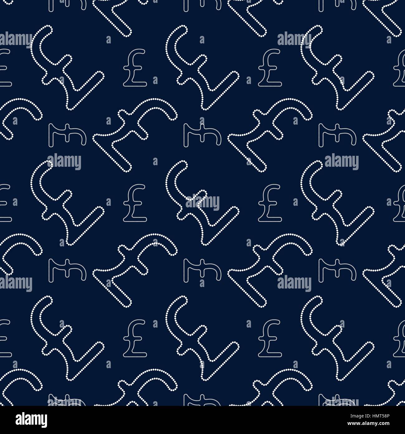 Seamless pattern. Stylish point texture with repeating pound sign. Blue ...