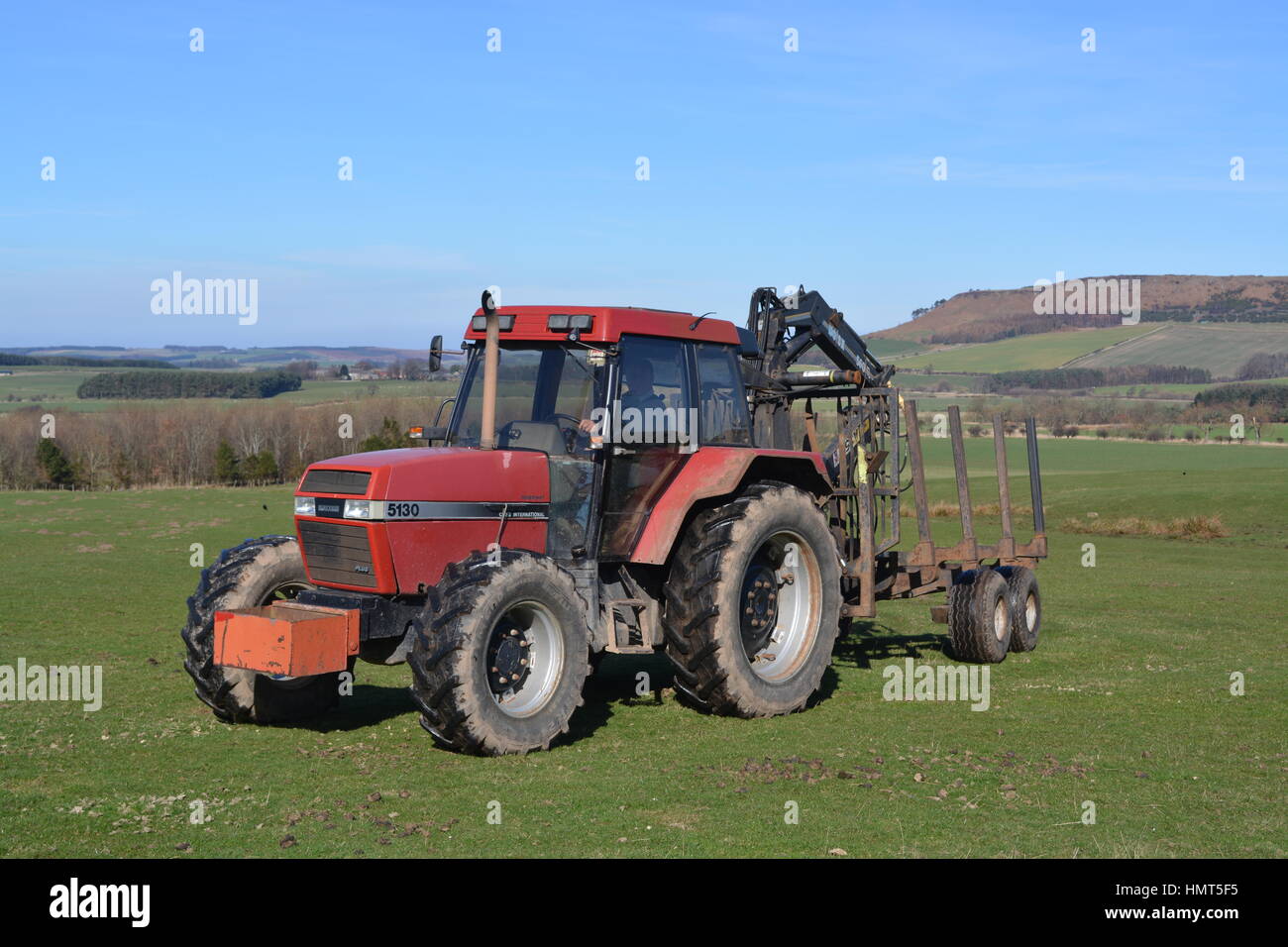 1995 Case 5130 tractor Stock Photo - Alamy