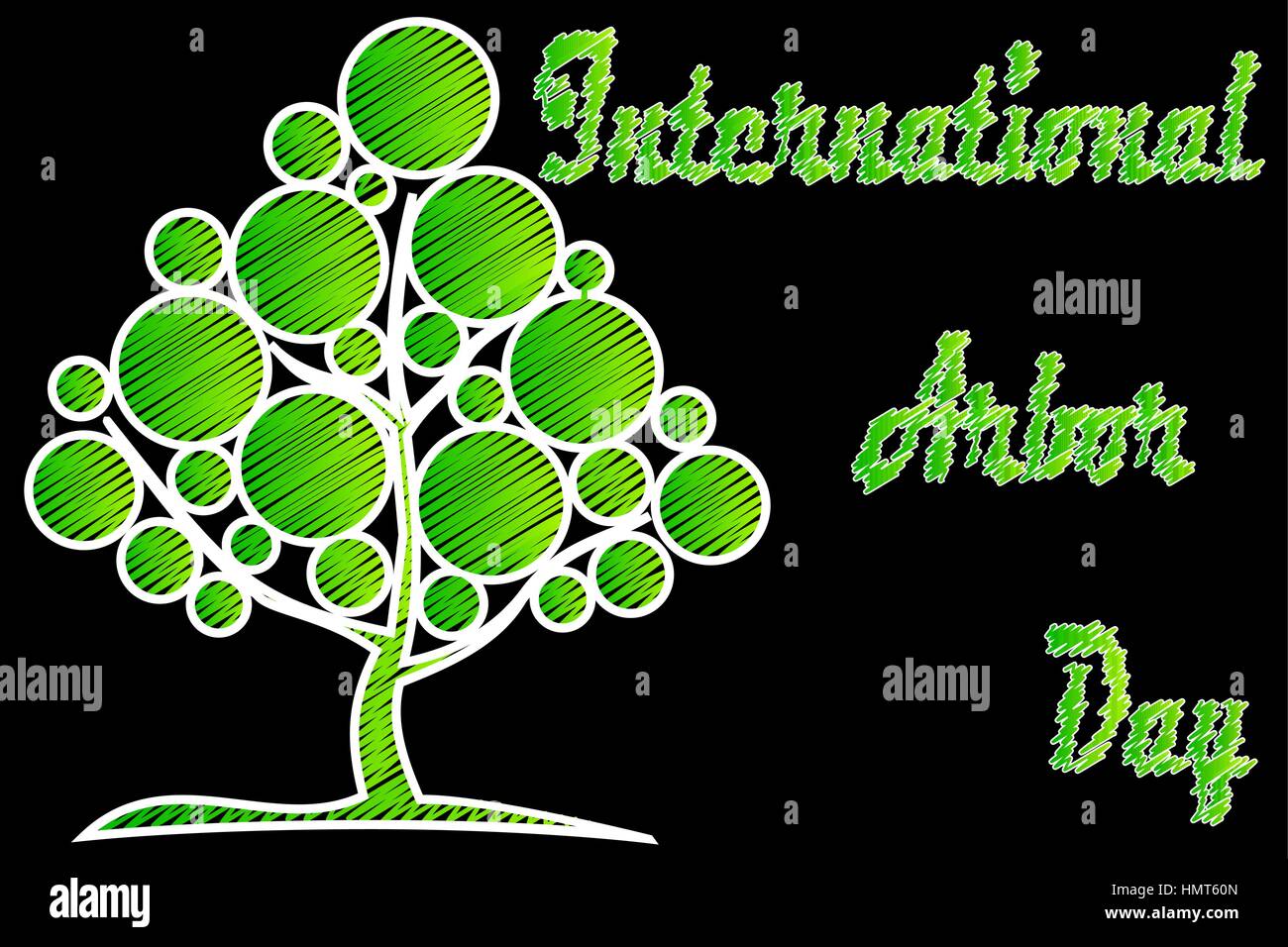 International Arbor Day, Natural background Stock Vector Image & Art ...