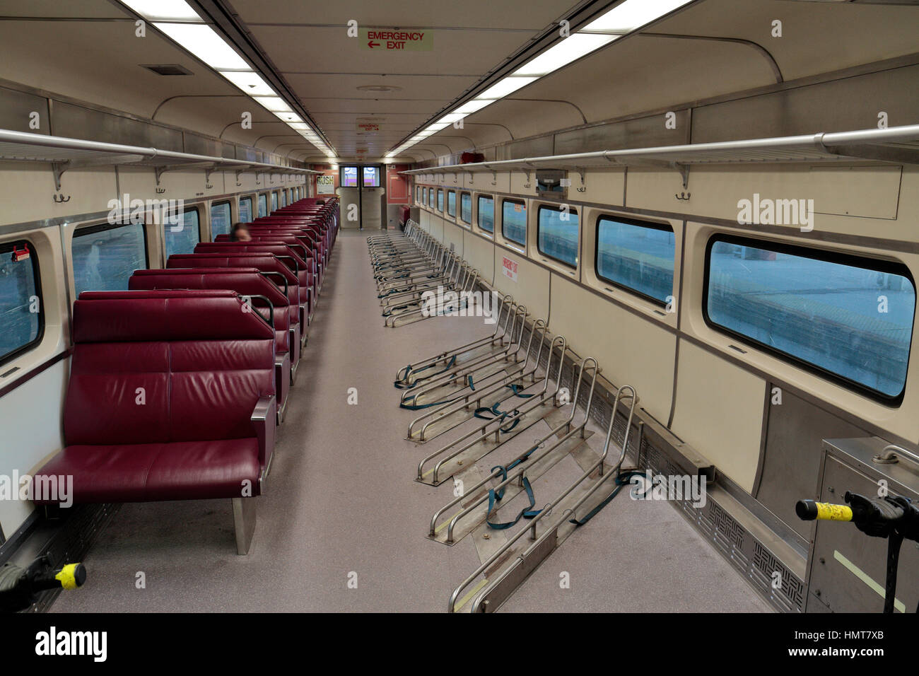 Train coach interior hi-res stock photography and images - Alamy