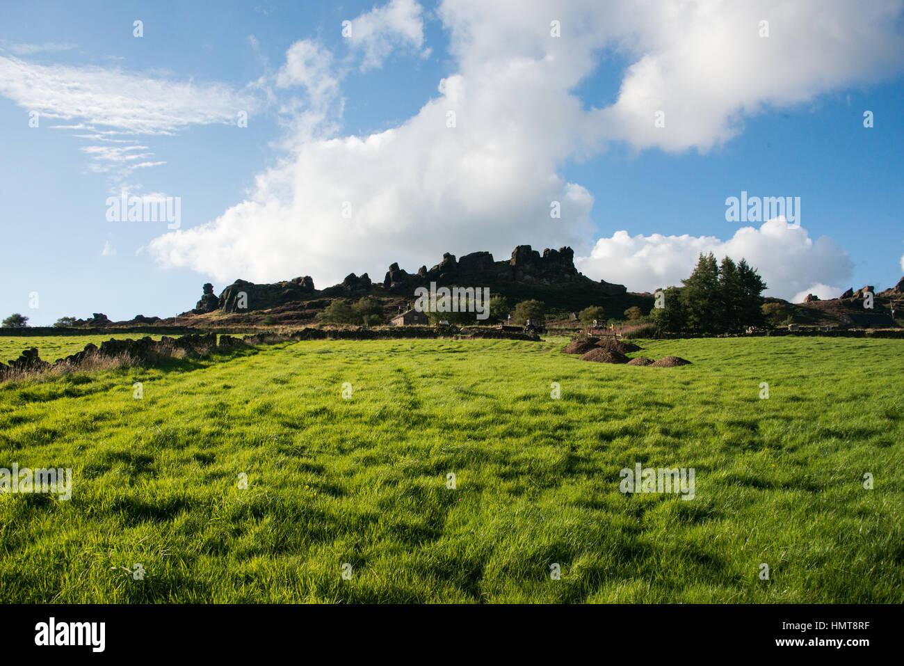 Ramshaw Rocks, Staffordshire, on a summers day Stock Photo - Alamy