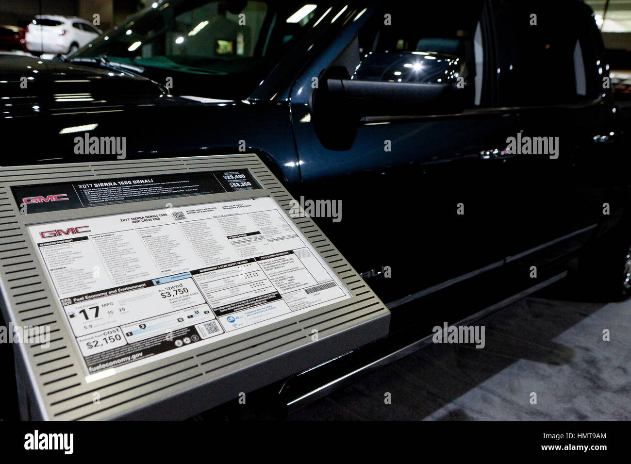 New car window sticker hi-res stock photography and images - Alamy