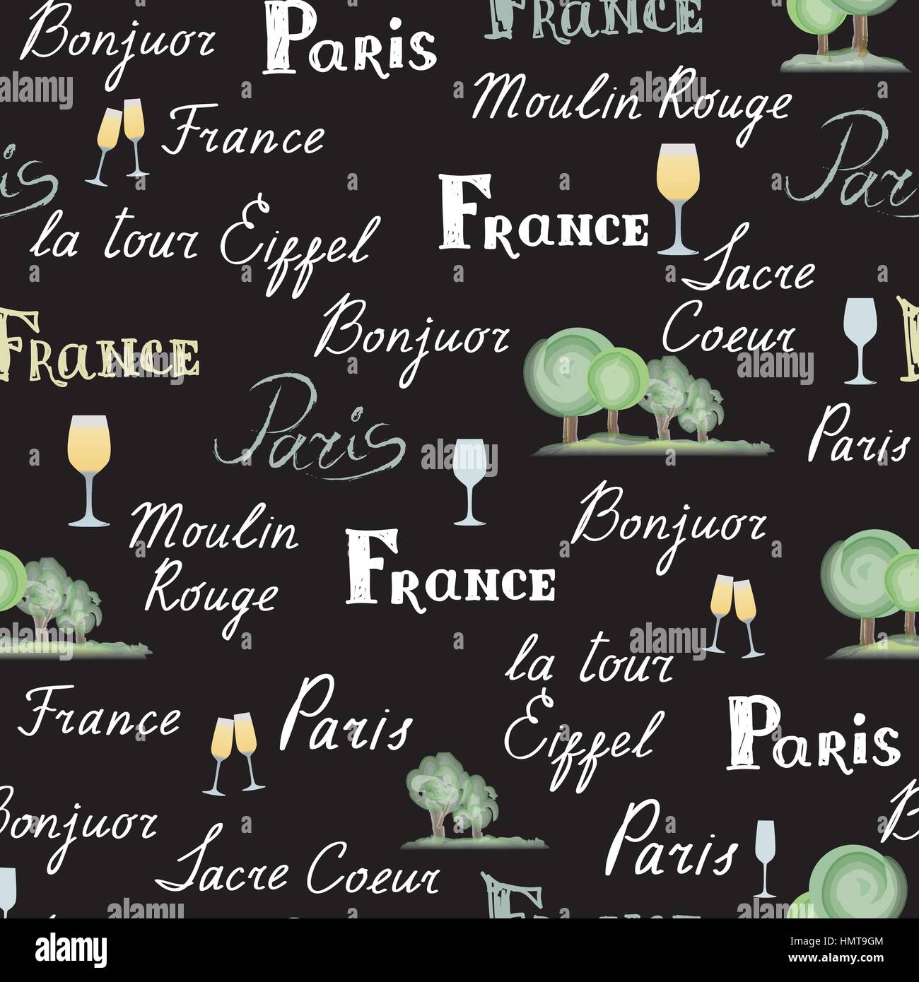 French cuisine Stock Vector Images - Alamy
