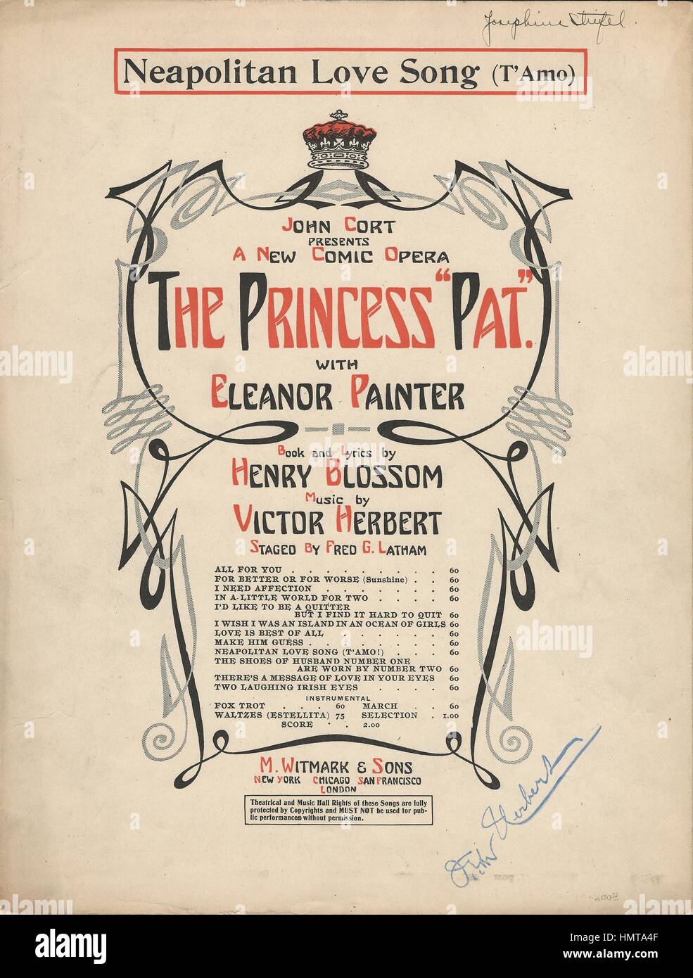 Princess Pat High Resolution Stock Photography and Images - Alamy