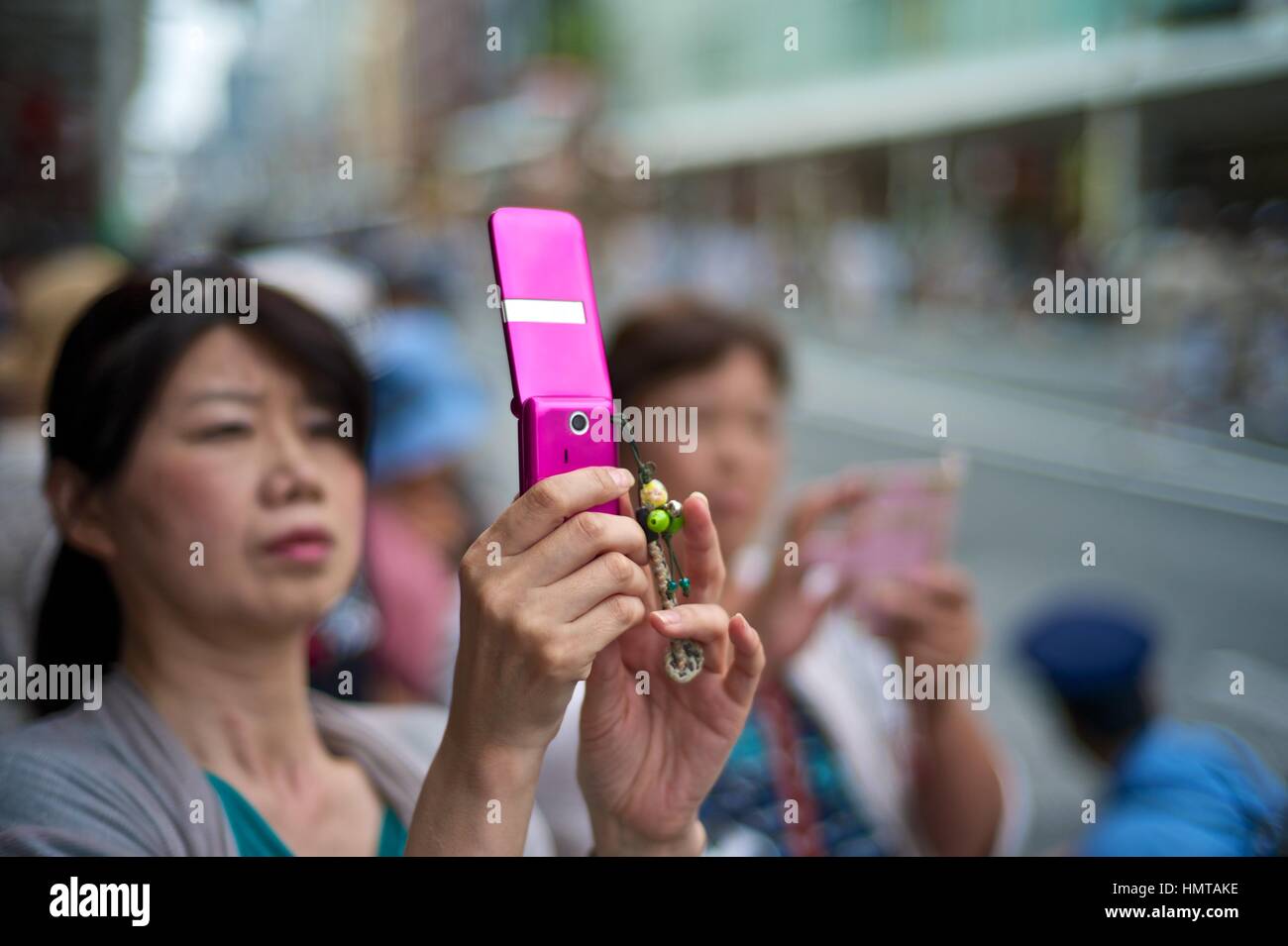 Yamaboko Junk? Parade. The Gion Festival ( Gion Matsuri ) takes place ...