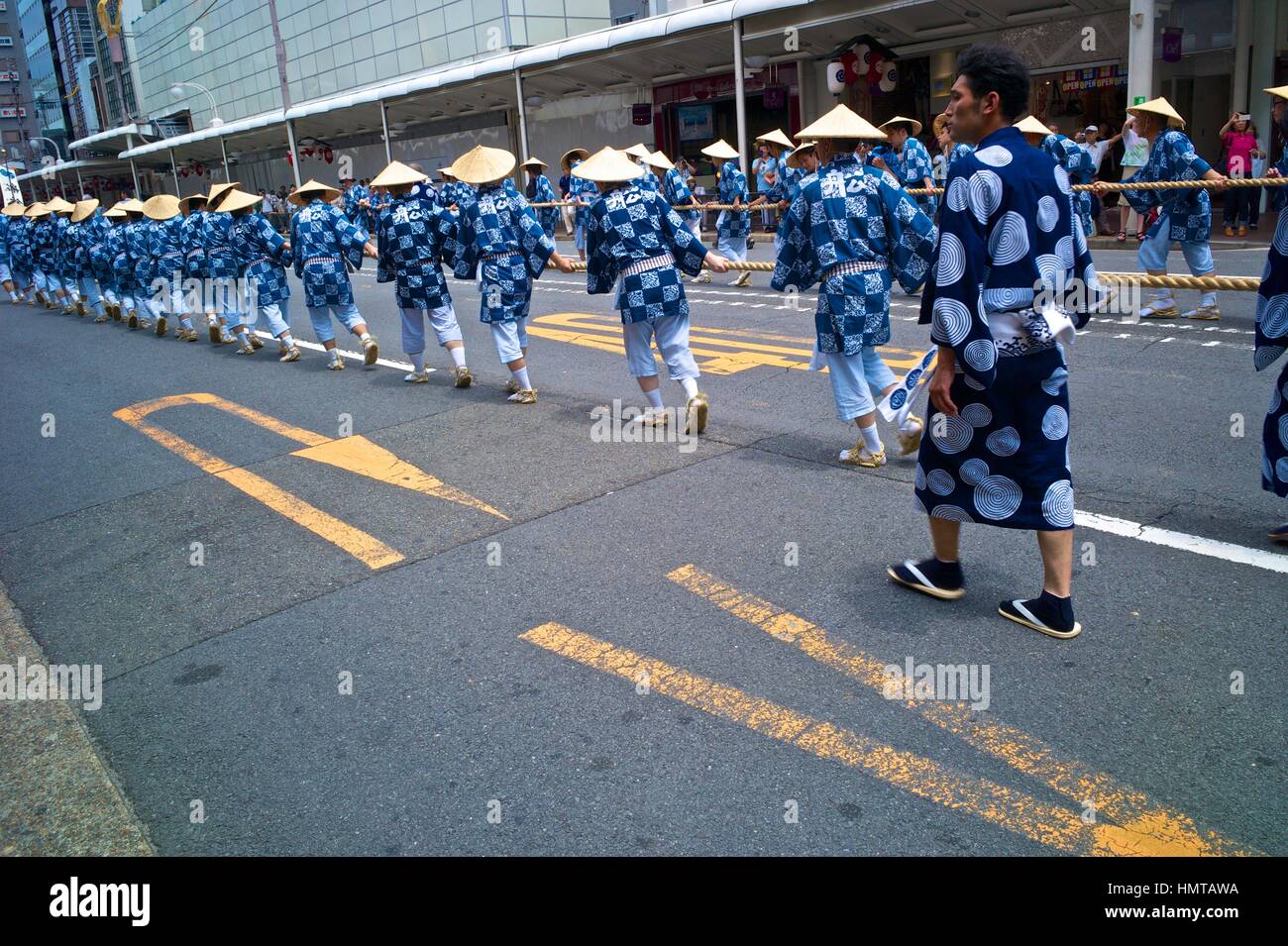 Yamaboko Junk? Parade. The Gion Festival ( Gion Matsuri ) takes place ...