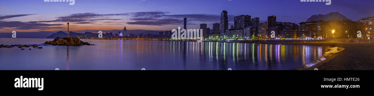Benidorm is a seaside resort on the eastern coast of Spain, part of the ...