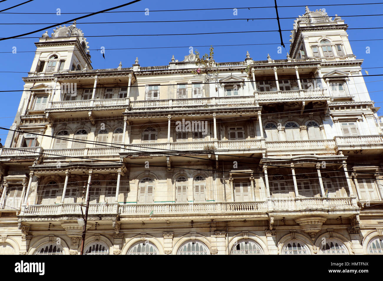 Kanch Mandir (glass temple), Indore Stock Photo - Alamy