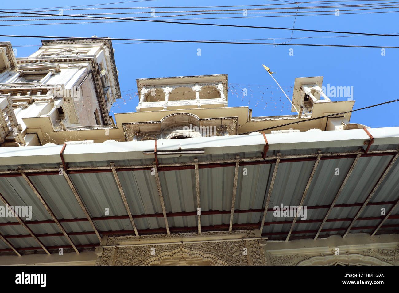 Kanch Mandir (glass temple), Indore Stock Photo - Alamy