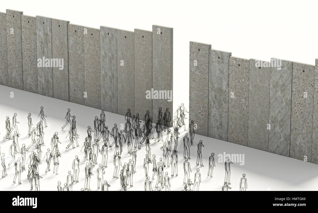 People border hi-res stock photography and images - Alamy