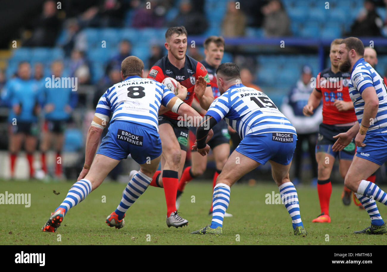 The Shay Stadium, UK. 05th Feb, 2017. The Shay Stadium, Halifax, West ...