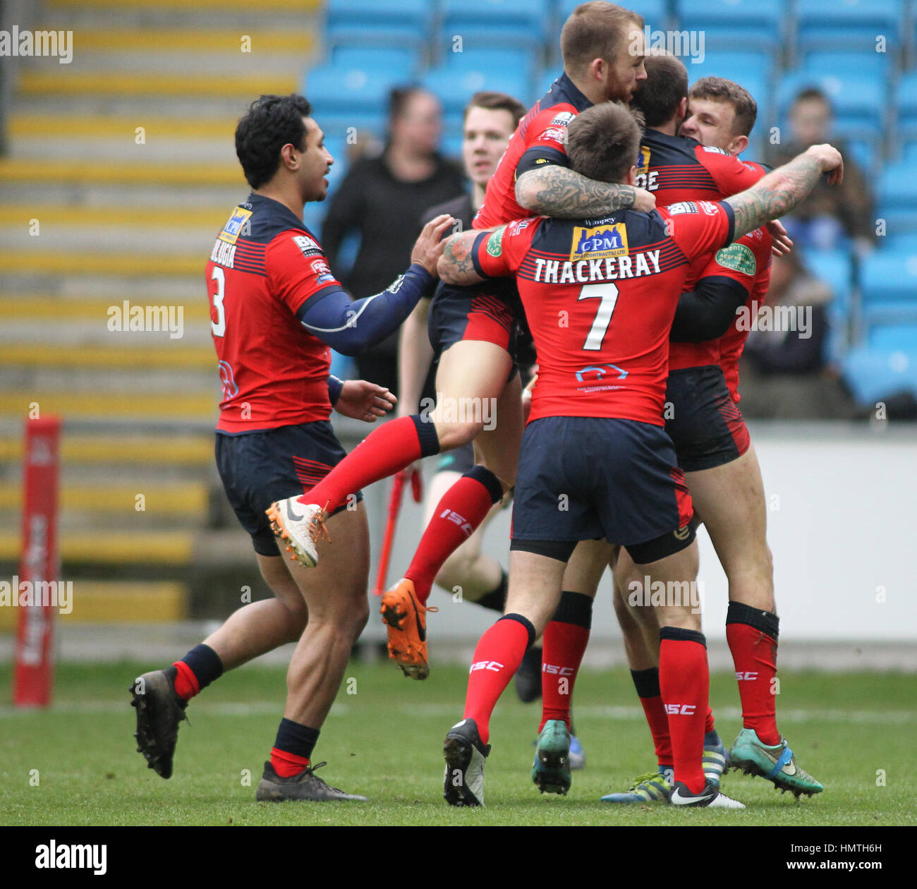 The Shay Stadium, UK. 05th Feb, 2017. The Shay Stadium, Halifax, West ...