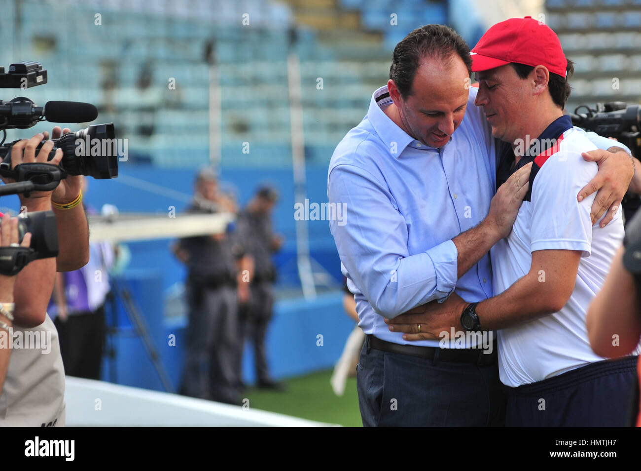 Barueri, Brazil. 05th Feb, 2017. Rogerio Ceni of SPFC during the game ...