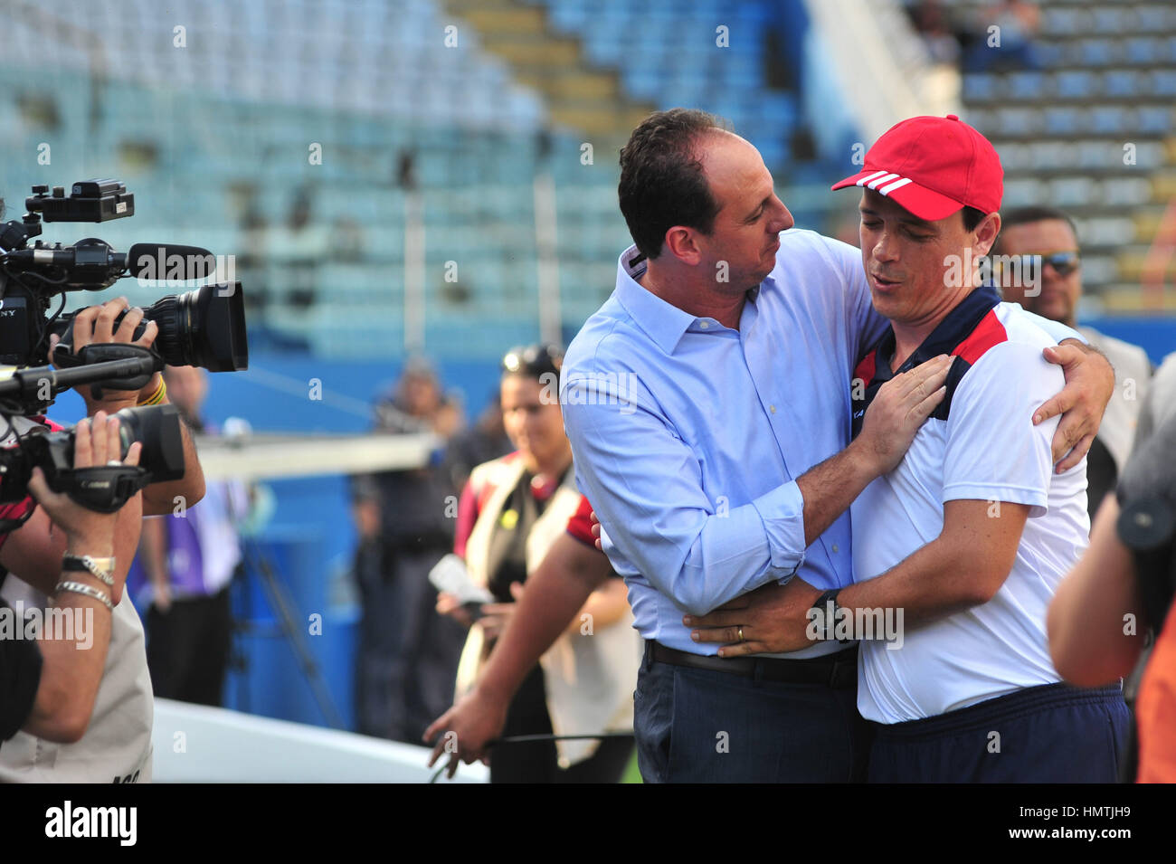 Barueri, Brazil. 05th Feb, 2017. Rogerio Ceni of SPFC during the game ...