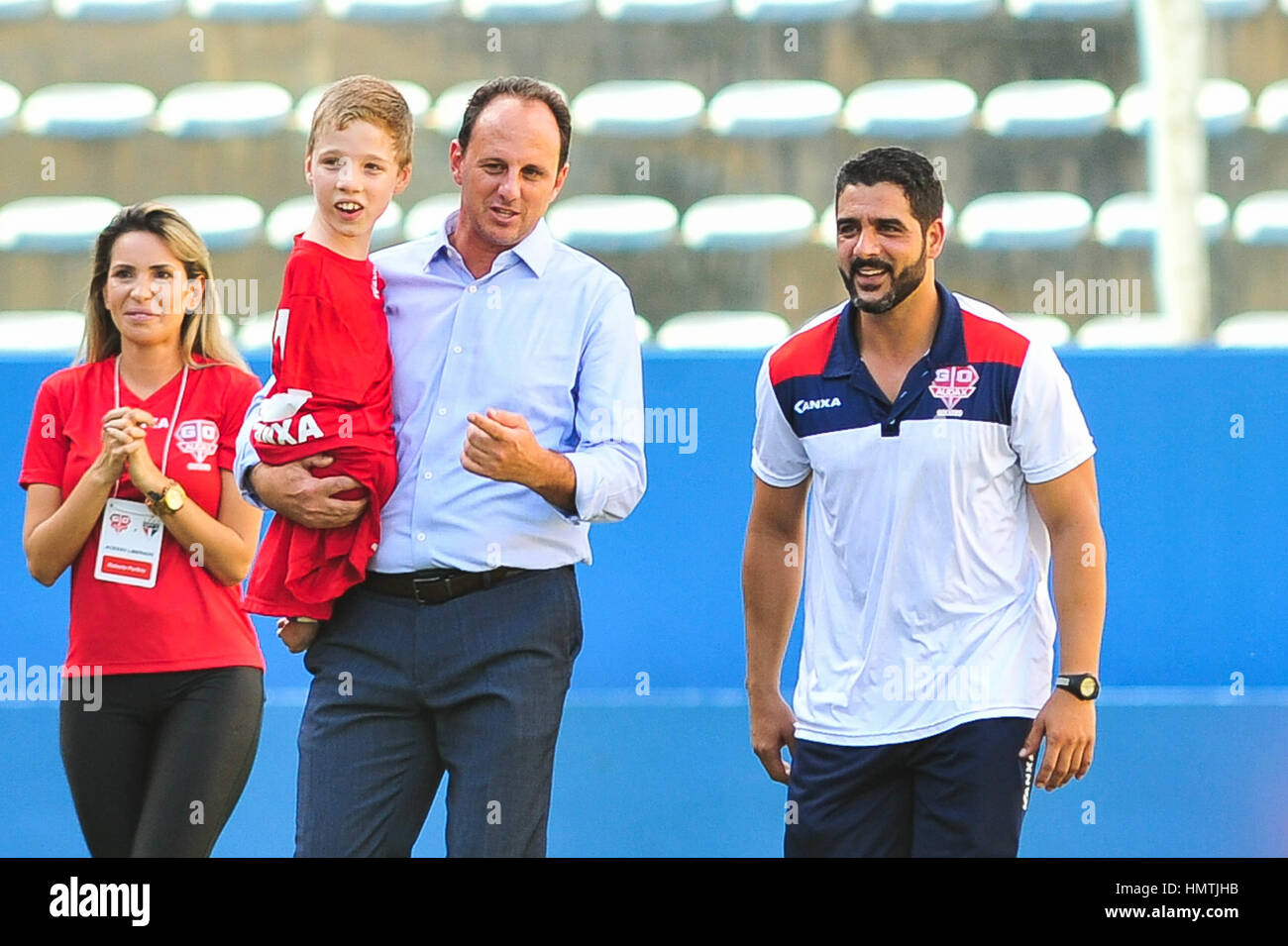 Barueri, Brazil. 05th Feb, 2017. Rogerio Ceni of SPFC during the game ...