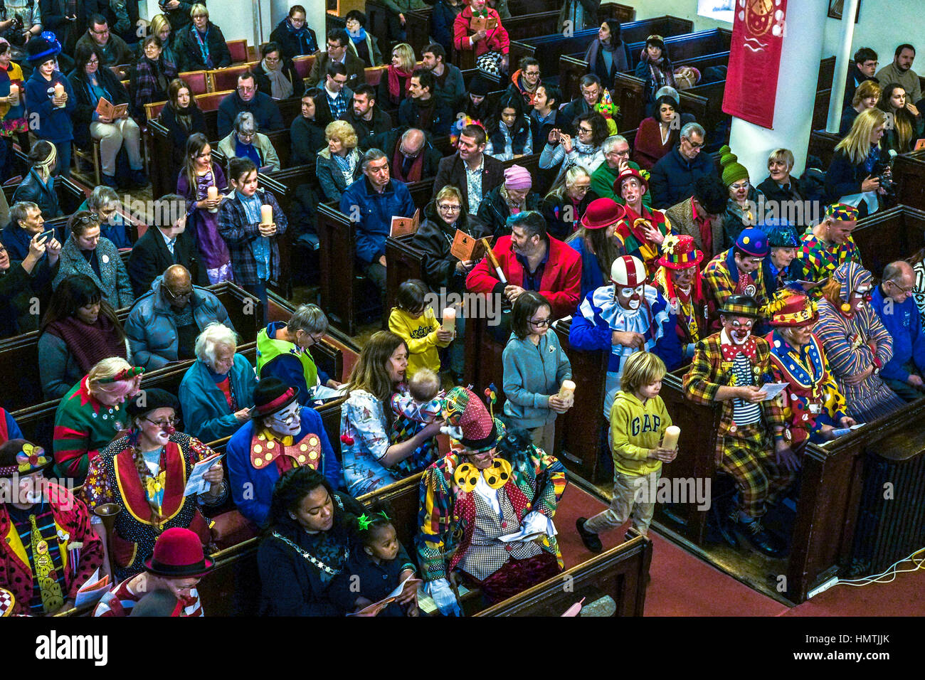 Clowns mass hi-res stock photography and images - Alamy