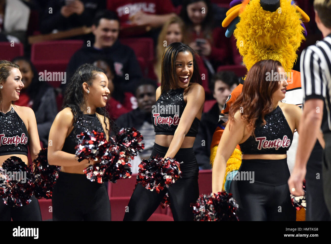 Philadelphia, Pennsylvania, USA. 5th Feb, 2017. A Temple Diamond Gems ...