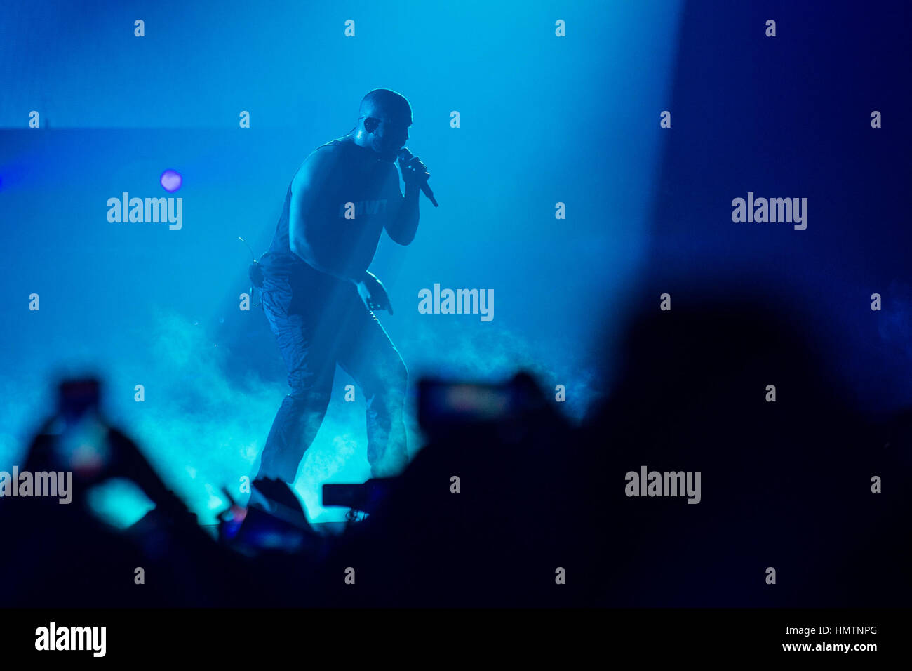London, UK. 5th Feb, 2017. American rapper and performing artist, Drake ...