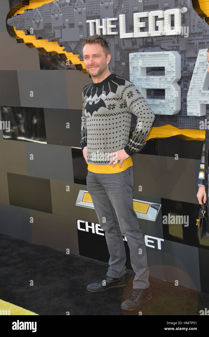 Los Angeles, USA. 4th Feb, 2017. Actor Chris Hardwick at the world ...
