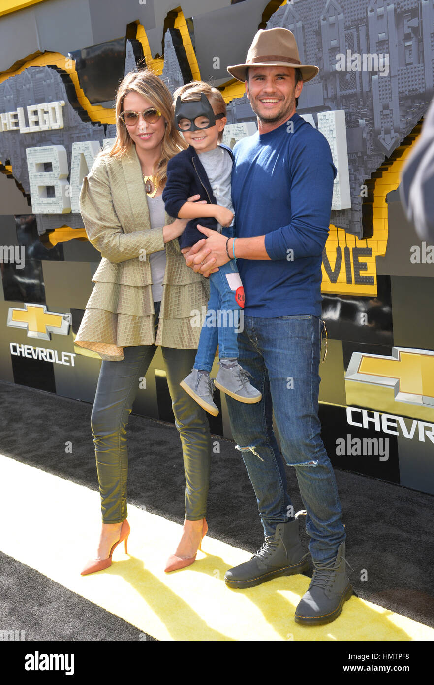Los Angeles, USA. 4th Feb, 2017. Colombian actor Juan Pablo Raba & wife ...