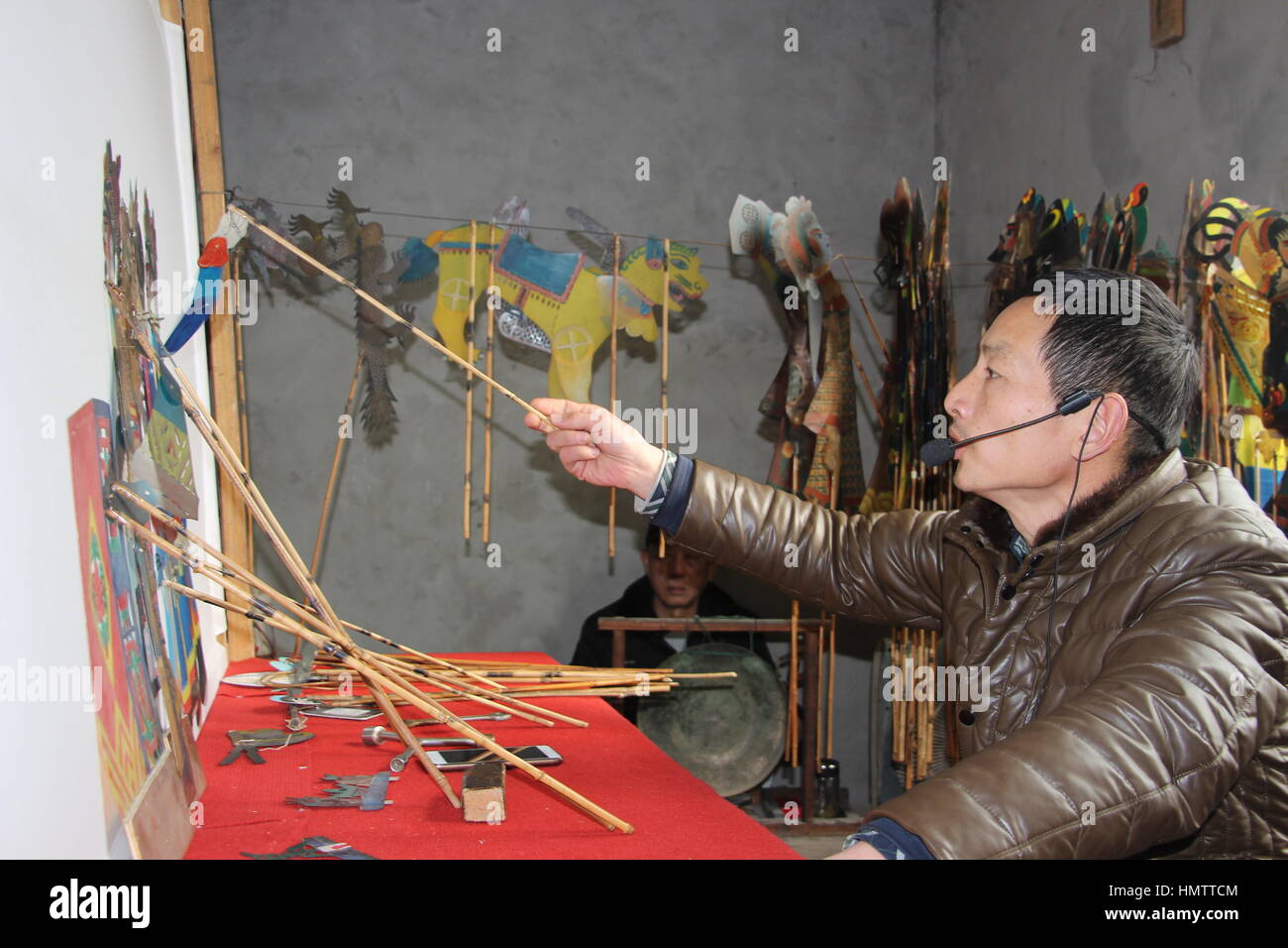 Xiaogan, China. 5th Feb, 2017. **EDITORIAL USE ONLY. CHINA OUT** The ...