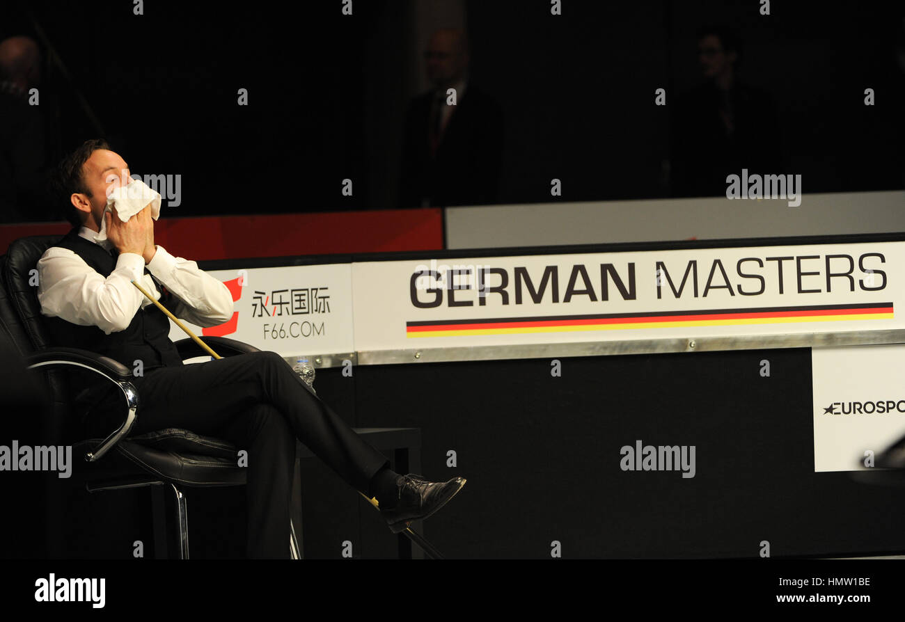 Berlin, Germany. 5th Feb, 2017. The Englishman Allister Carter plays ...