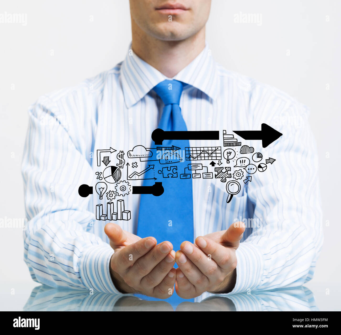 Protect your business Stock Photo - Alamy